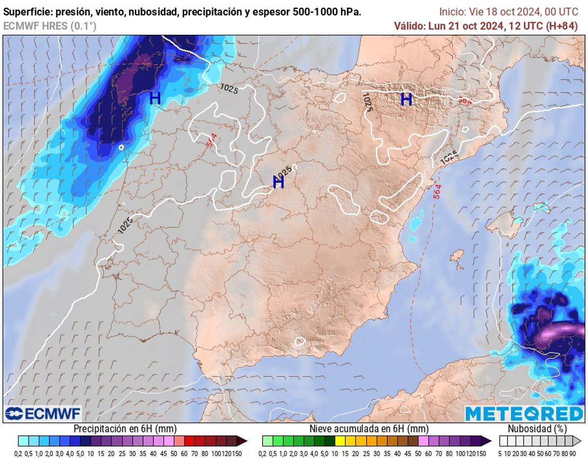 El tiempo en Galicia: Finde lluvioso en Galicia antes de Ashley, el ...