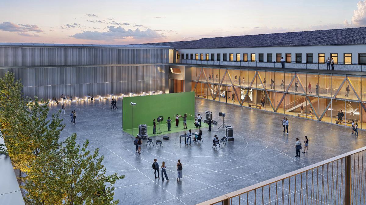 CIUDAD DEL CINE ZARAGOZA | Así será Distrito 7, la ciudad del cine que ...