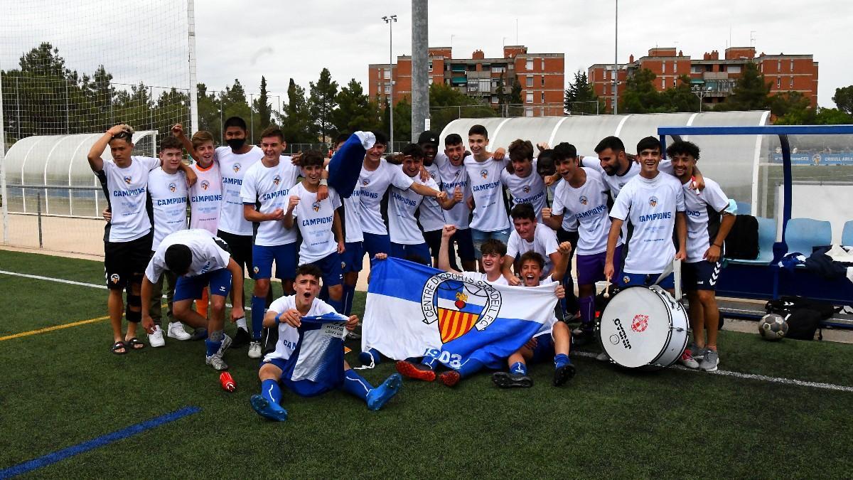 El Sabadell recupera las máximas categorías del fútbol base