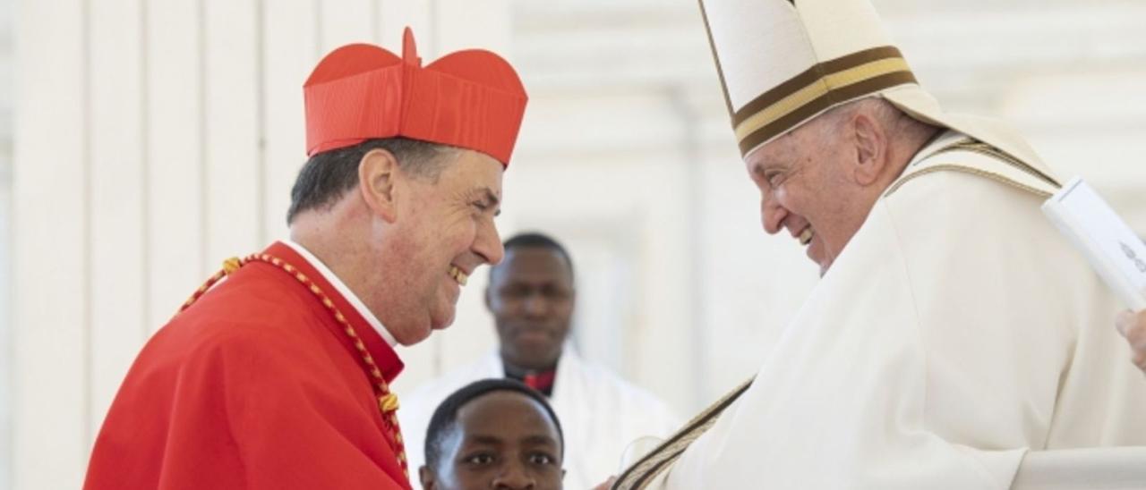 Fernández Artime lleva en su escudo de cardenal un tributo a su origen ...