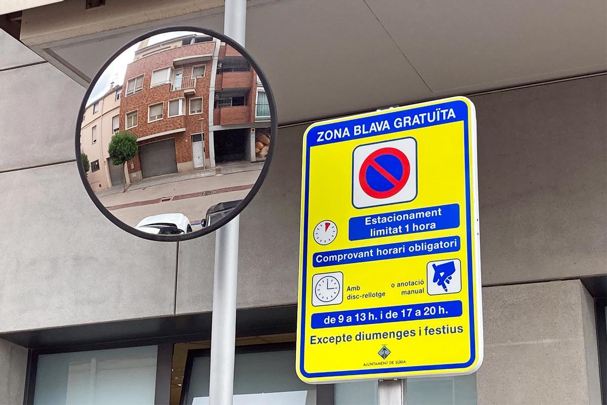 Súria redueix el temps màxim d'estacionament a la zona blava de l ...