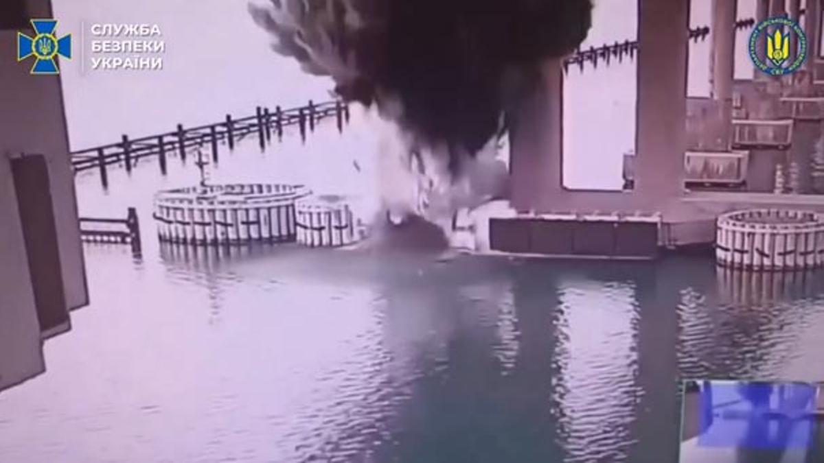 Ucrania asesta un nuevo golpe a Rusia al dañar los cimientos del puente ...