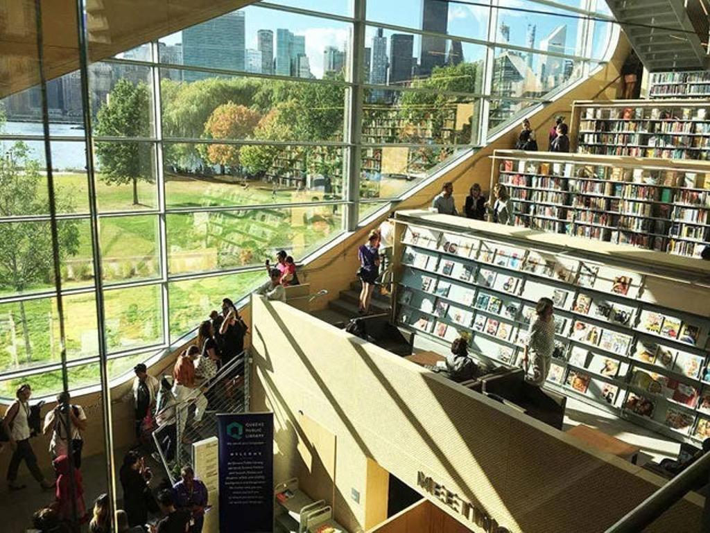 La nueva biblioteca pública de Queens, el lugar con una de las vistas ...