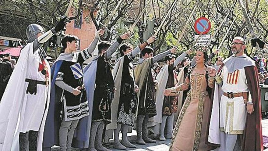 Cortejo medieval para Jaume I - El Periódico Mediterráneo
