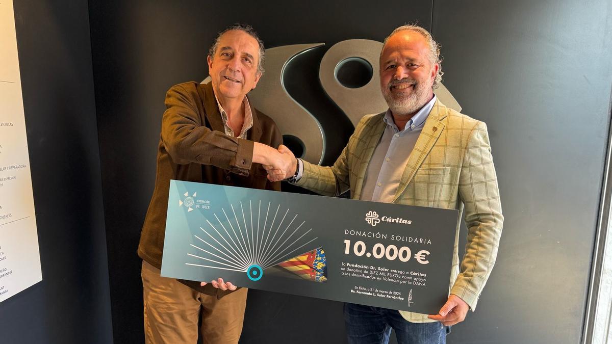 SOLIDARIDAD DANA ELCHE | Faco Elche recauda 10.000 euros para los ...