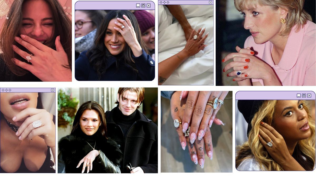 ANILLO GEORGINA RODRÍGUEZ | Los 16 anillos de compromiso más ...