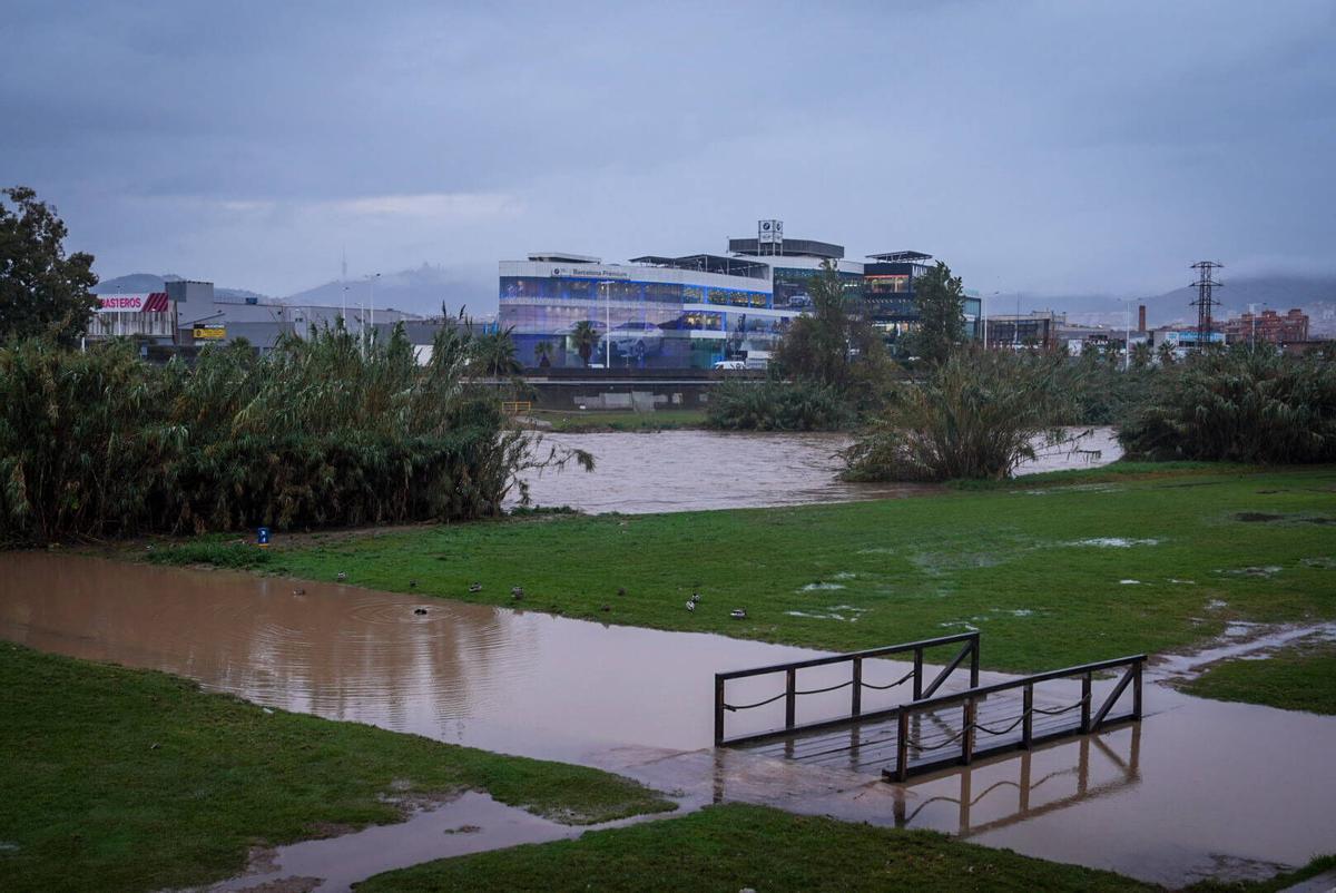 Cerrado el acceso al Parque Fluvial del Besòs