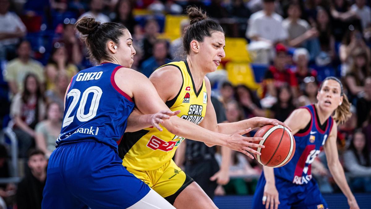 L'Spar Girona decep a la pista del Barça CBS (72-70)