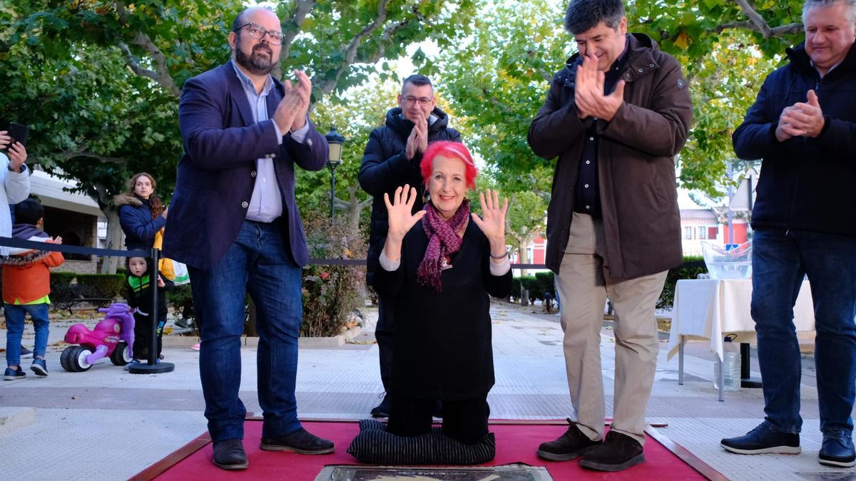 Rosa María Calaf deja su huella en Cariñena: "No me sorprende que haya ...