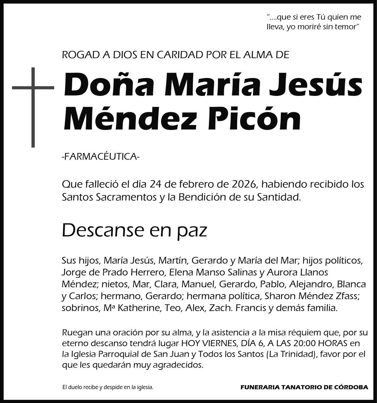 María Jesús Méndez Picón
