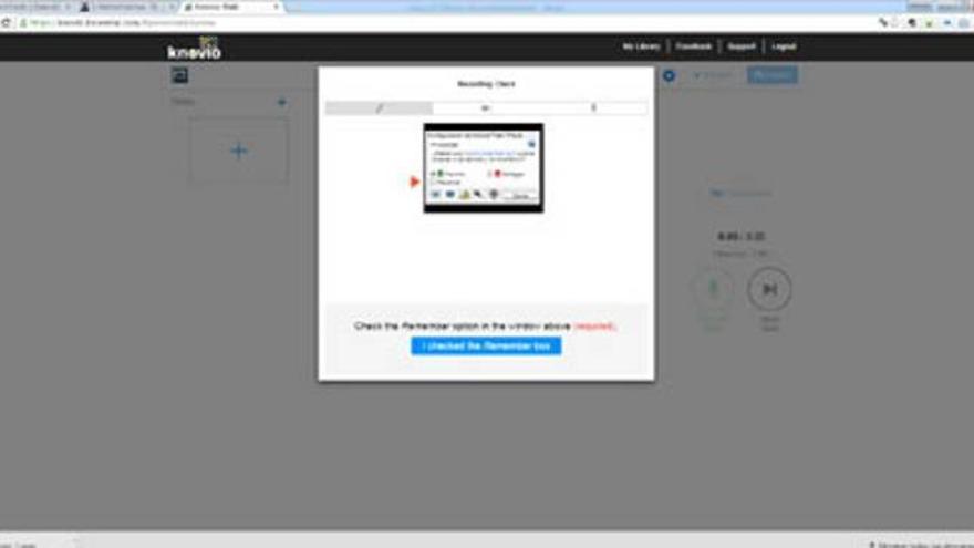 Knovio: Para hacer presentaciones en vídeo - Información