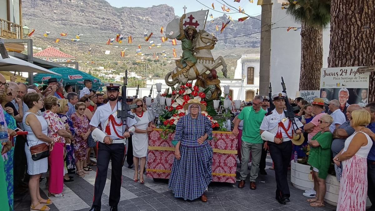 VIDEO: Procesión de Santiago Apóstol, en Tunte (San Bartolomé de Tirajana)