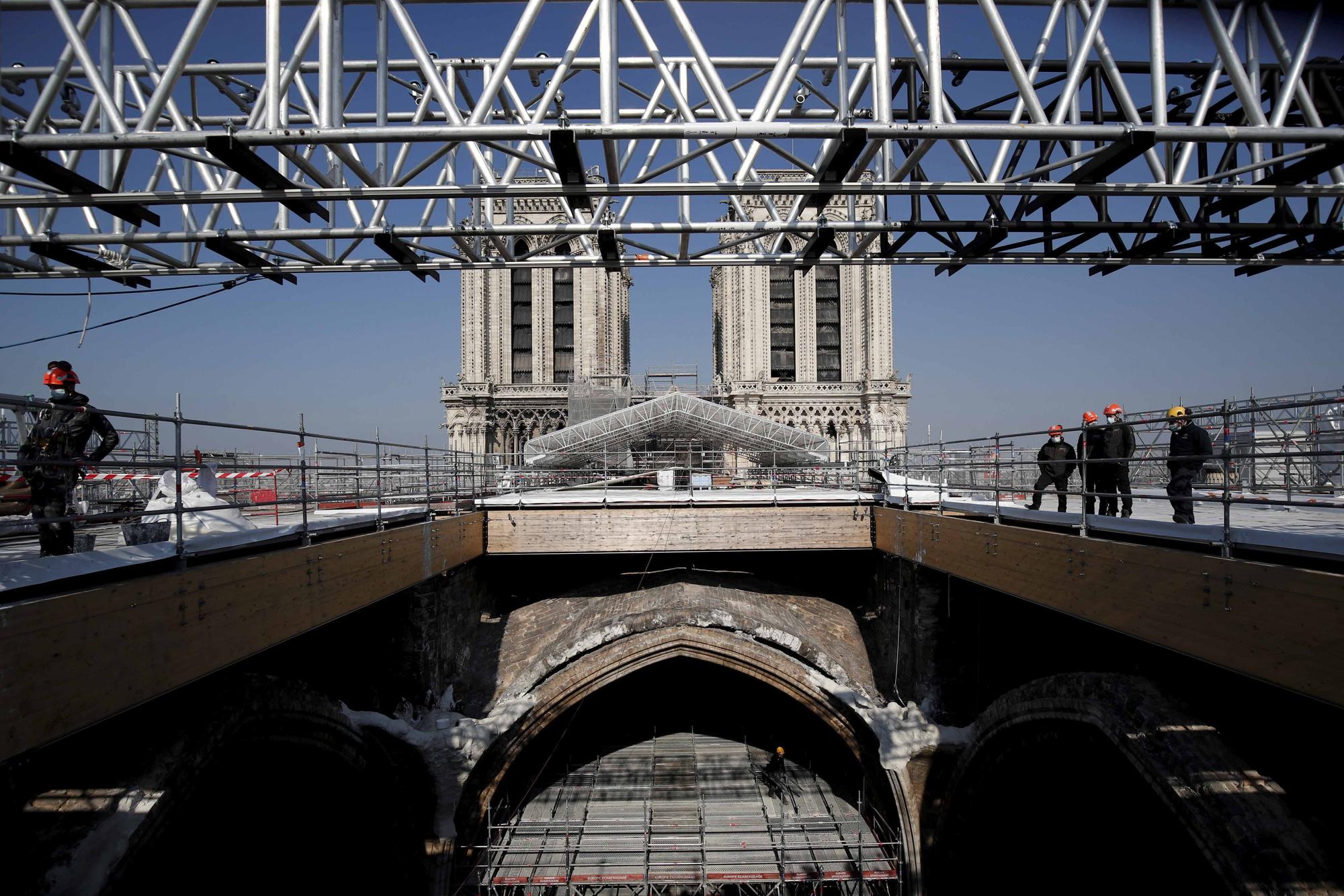 Descubre la reconstrucción de Notre Dame en Paris