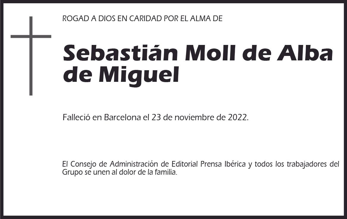 Sebastián Moll de Alba de Miguel - Diario Córdoba
