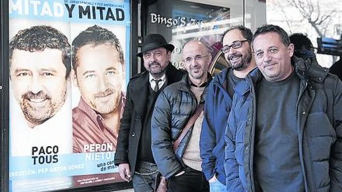 Pepón Nieto y Paco Tous, dos hermanos de miedo
