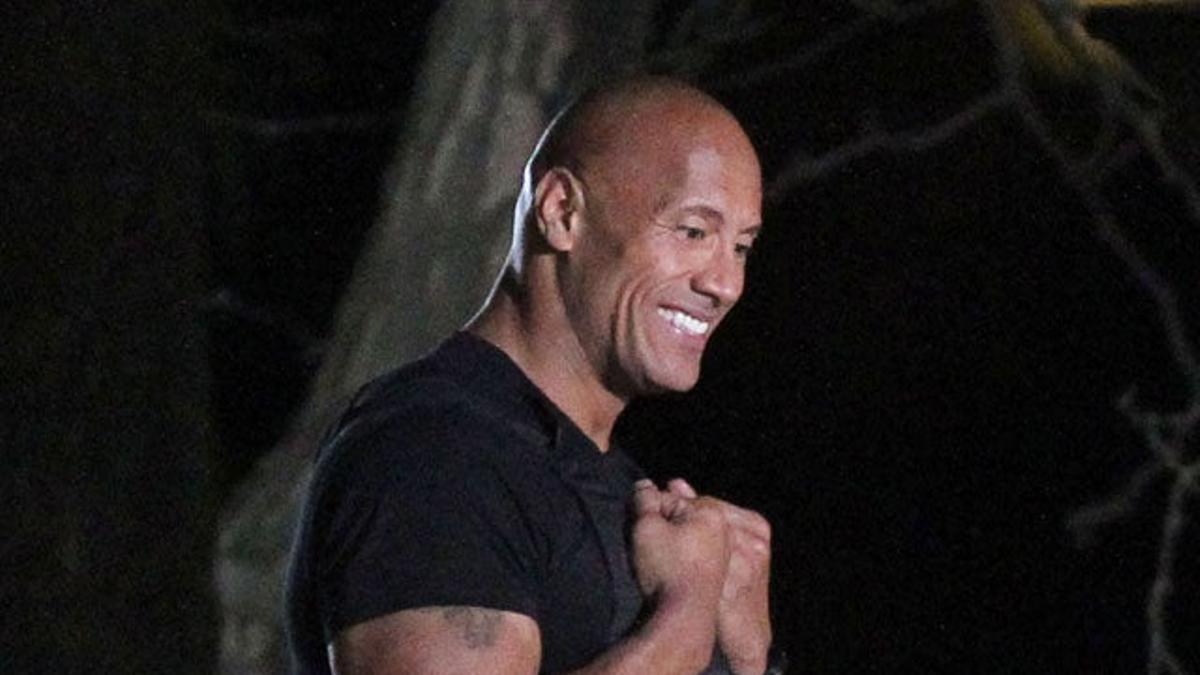 Dwayne 'The Rock' Johnson y Aaron Paul ruedan juntos en Boston - Cuore