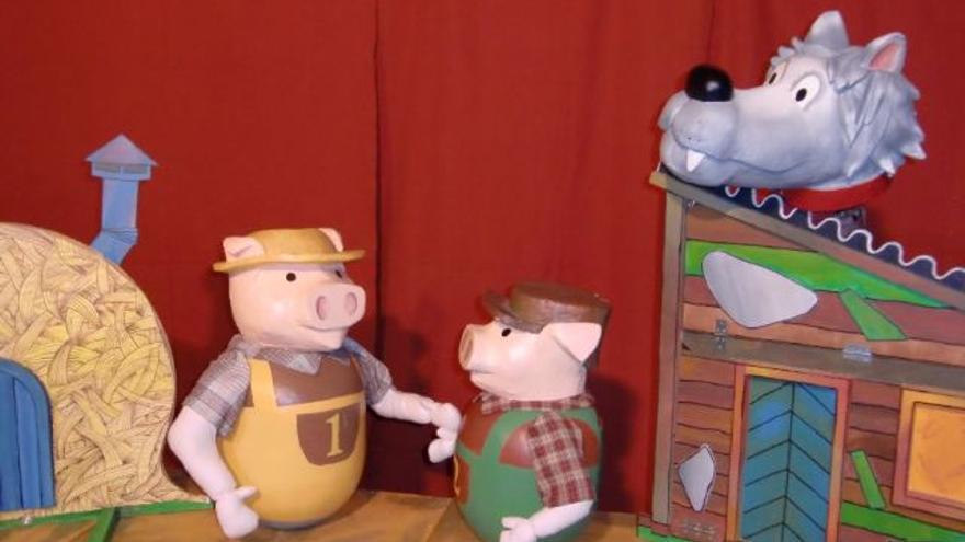 La verdadera historia de los tres cerditos