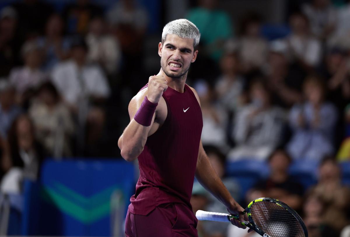 Alcaraz - Bergs, en directo hoy: resultado del ATP 500 de Tokio, en vivo