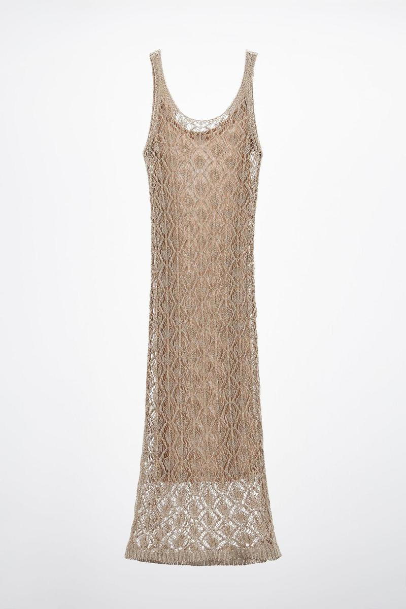 VESTIDOS ZARA | Los vestidos en color beige (que combinan con todo) más ...