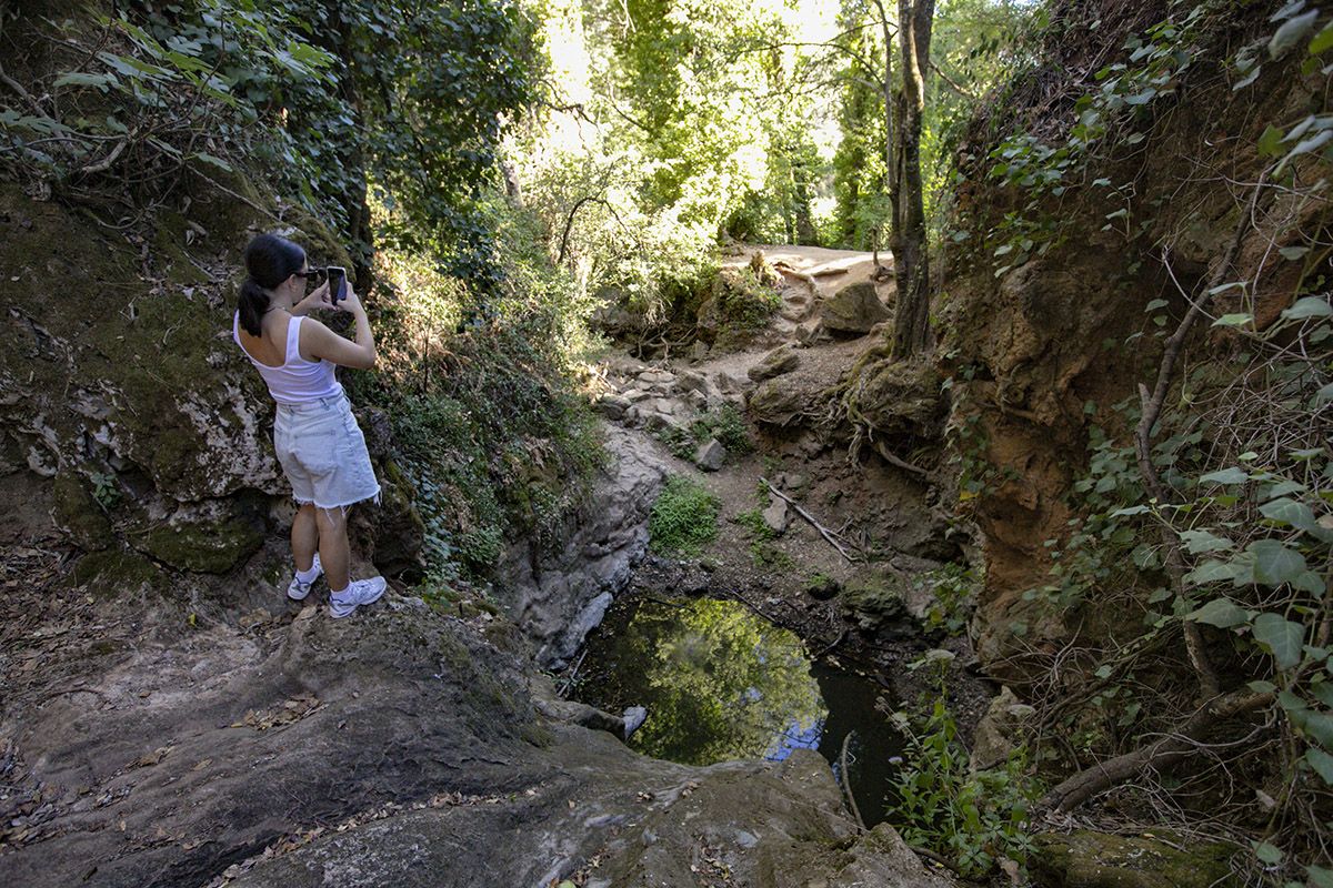 La triste imagen de los Baños de Popea y el Arroyo Bejarano secos ...