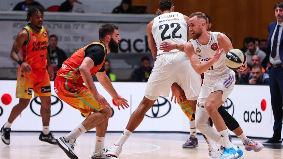 Real Madrid - Valencia Basket de Copa del Rey de baloncesto, en directo ...