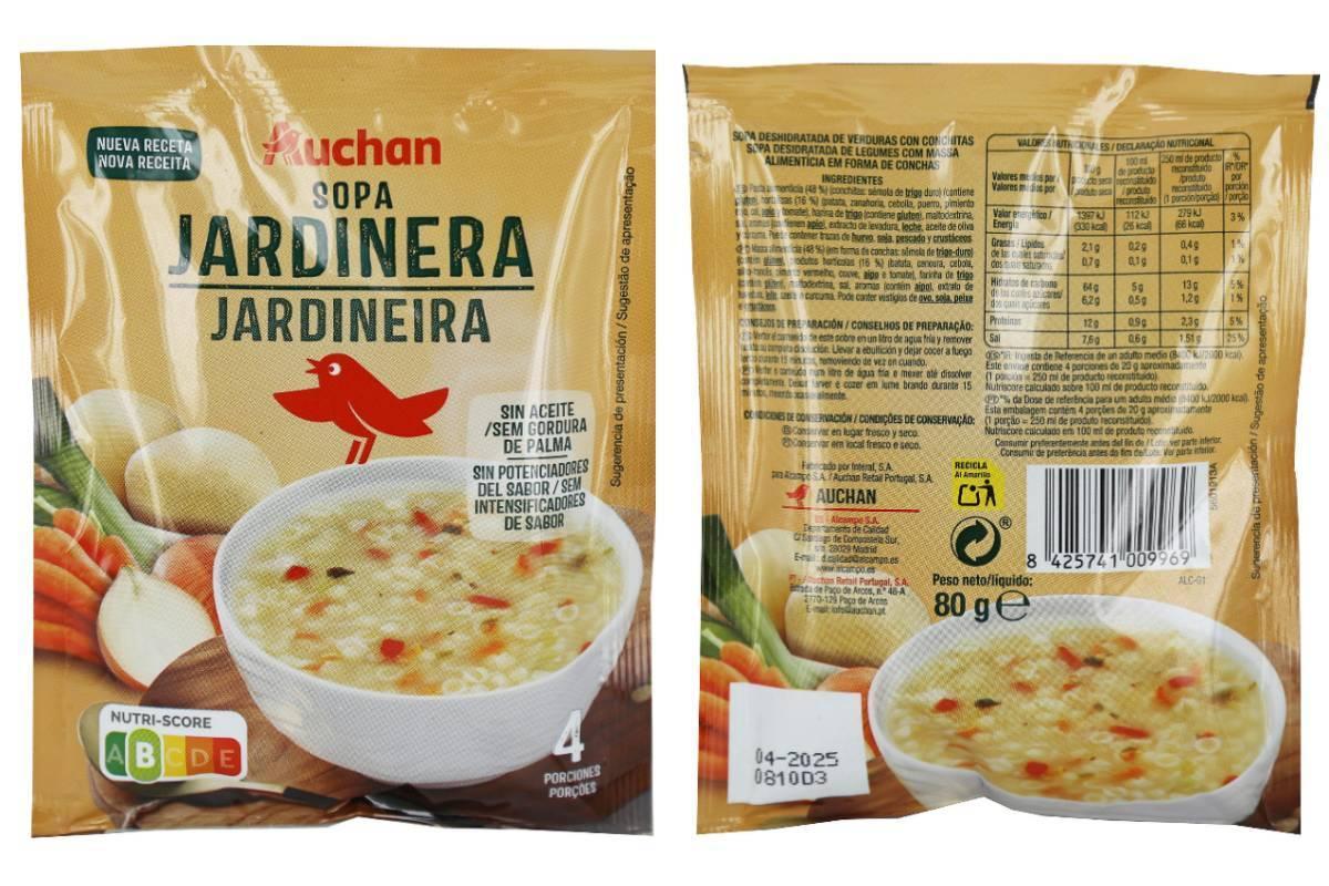 ALERTA RETIRADA SOPA CONOCIDA: Ordenan la retirada de una conocida sopa ...