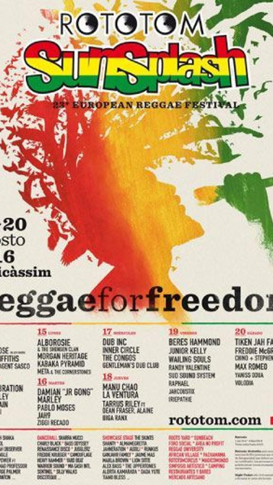 La historia del Rototom a través de sus carteles