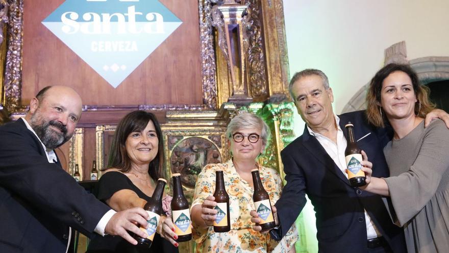 Una "Santa" de cerveza