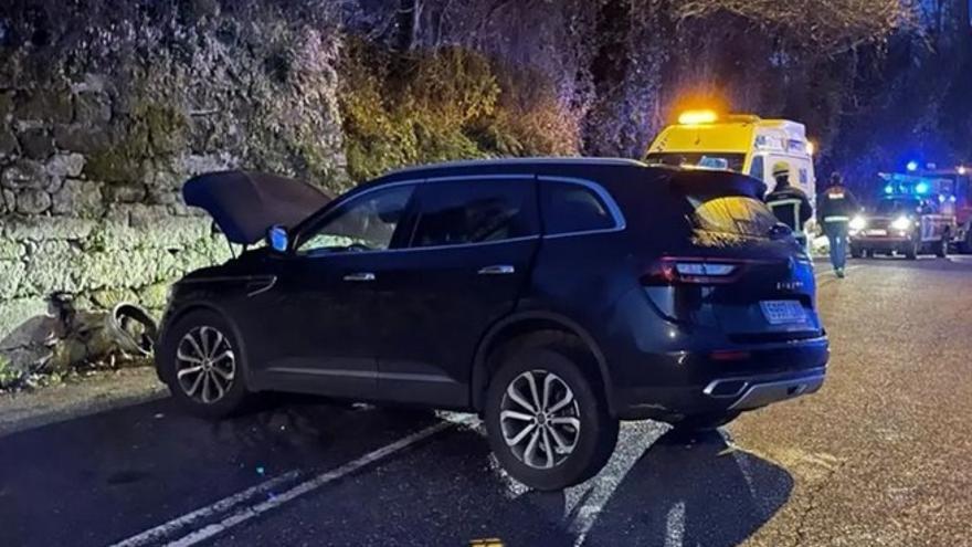 Tres heridos leves en un accidente de coche en Redondela - Faro de Vigo