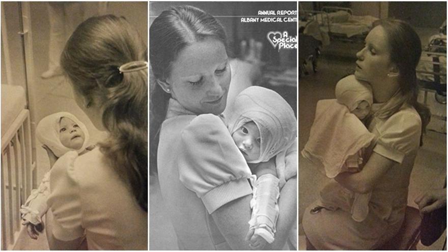 Encuentra 38 años después a la enfermera que la cuidó